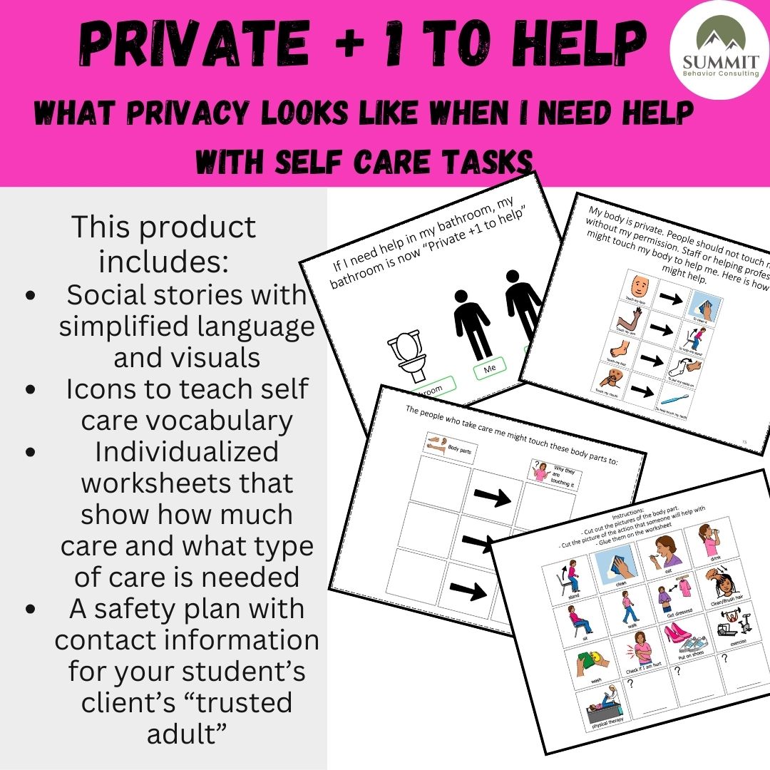 Teaching Abuse Prevention – Summit Behavior Consulting